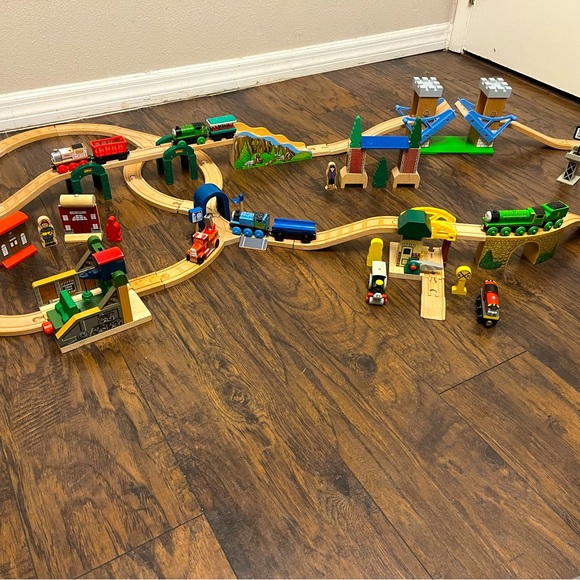 Toys | Thomas Friends Wooden Trains Set Castle Quest | Poshmark